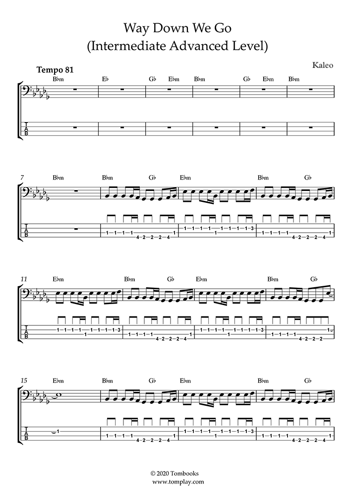 Download Kaleo Digital Sheet Music and Tabs