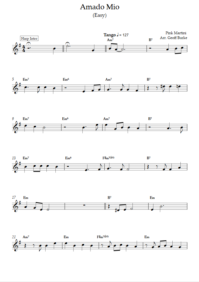 Pink-Martini Sheet Music to download and print